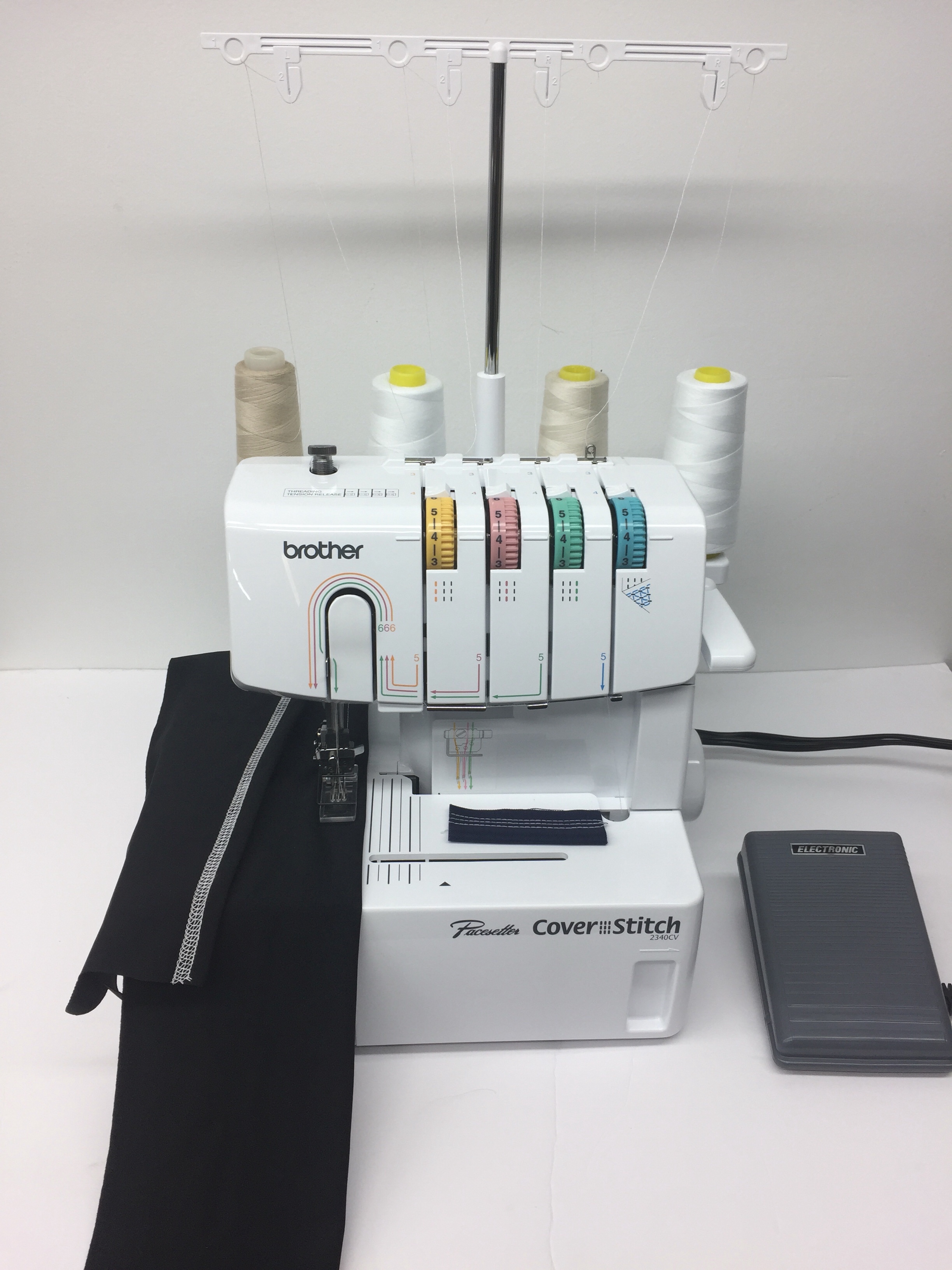 Brother 2340CV Coverstitch 3 Needle 4 Thread